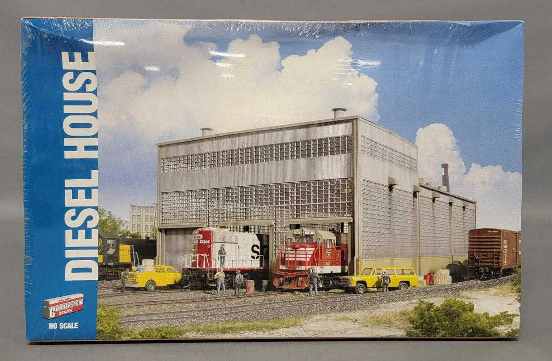 Factory Sealed Walthers Ho Cornerstone Diesel House Building Kit 2916