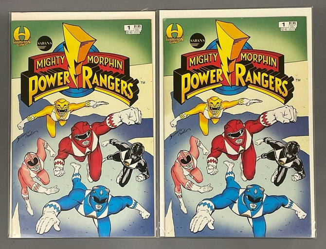 Saban's Mighty Morphin Power Rangers 1 (hamilton) 1990, 1st Solo Power ...