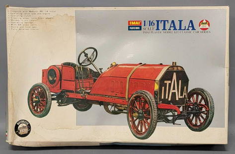 Unbuilt Imai 1/16 Scale Italia Plastic Model Kit