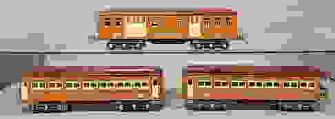 Repainted Lionel Prewar Standard Gauge 1766 1767 1768 Terra Cotta ...