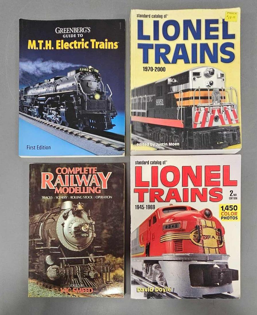 Three O Gauge Train Reference Books And A Scenery Building Guide