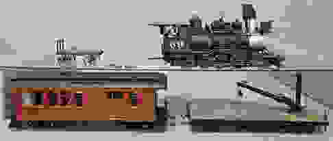 Three Loose G Gauge Trains With 2-8-0 Steam Locomotive Auction