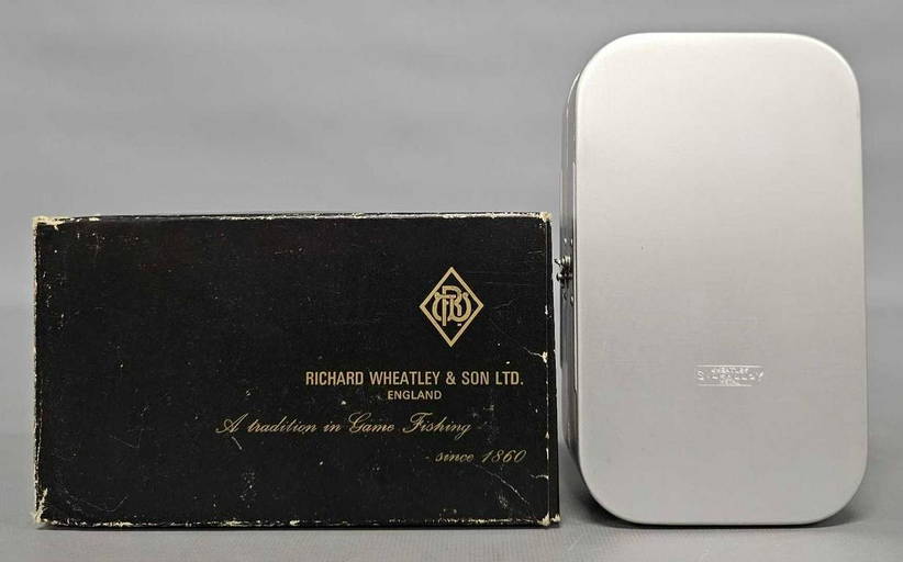 Unused Richard Wheatley Aluminum Fly Box In Original Box