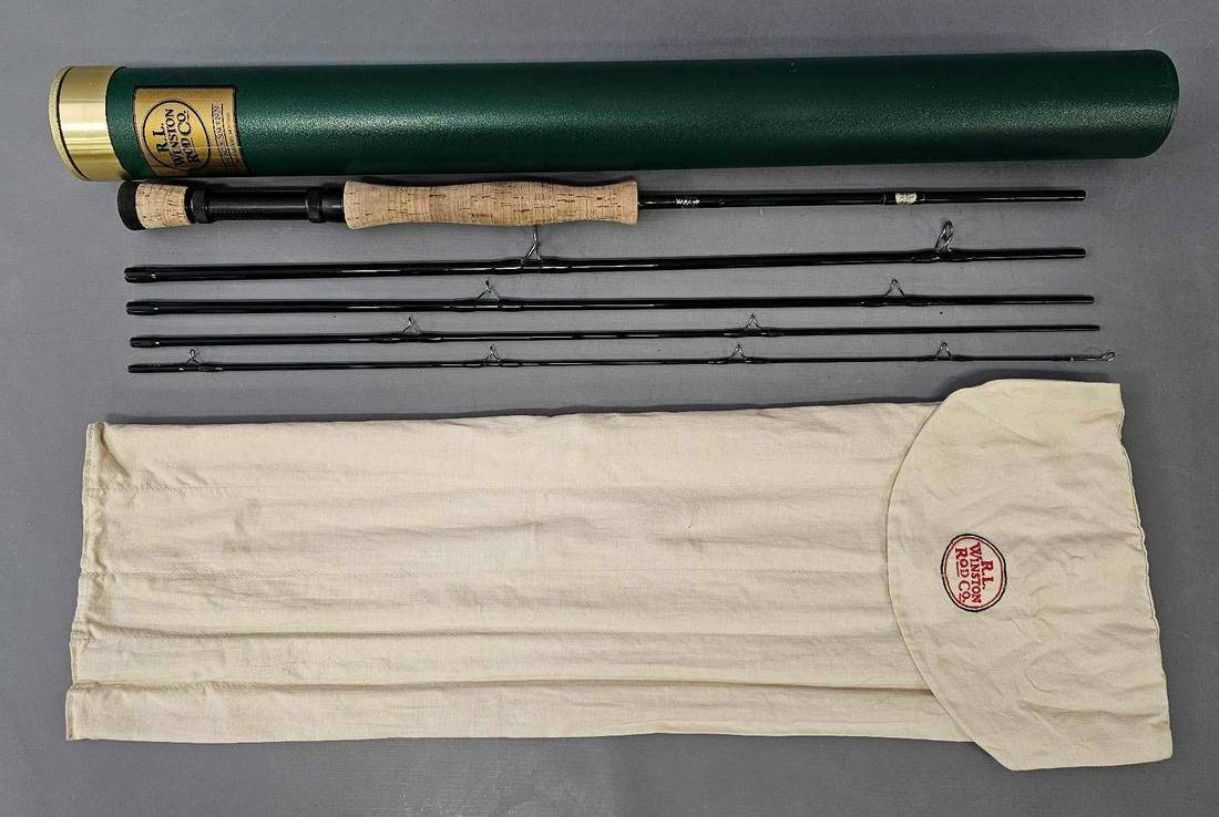R L Winston Rod Co Bl5 5 Piece 9 Foot 8wt Bl5 Fw Handle Saltwater Fly ...