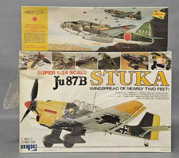 Six Unbuilt Multi Scale Wwii Era Prop Plane Kits