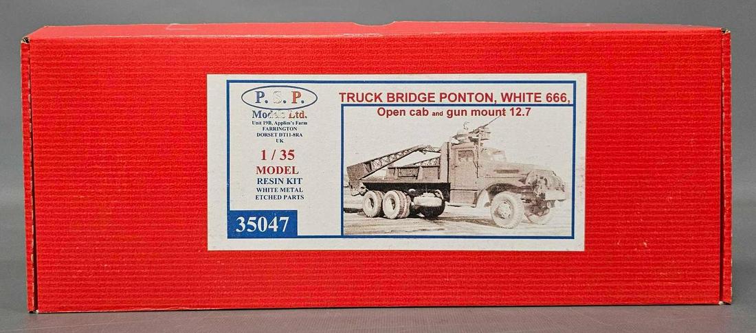 Psp Models Ltd 35033 1/35 Resin Truck Bridge Pontoon Model Kit In ...