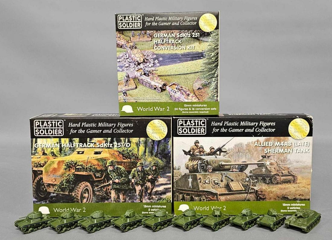 Plastic Soldier Tanks And Tank Kits Auction