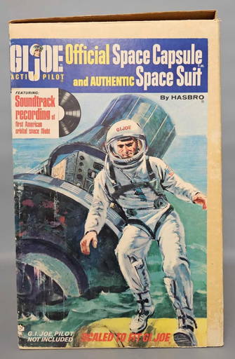 Vintage Hasbro Gi Joe Space Capsule Empty Original Box With Original ...