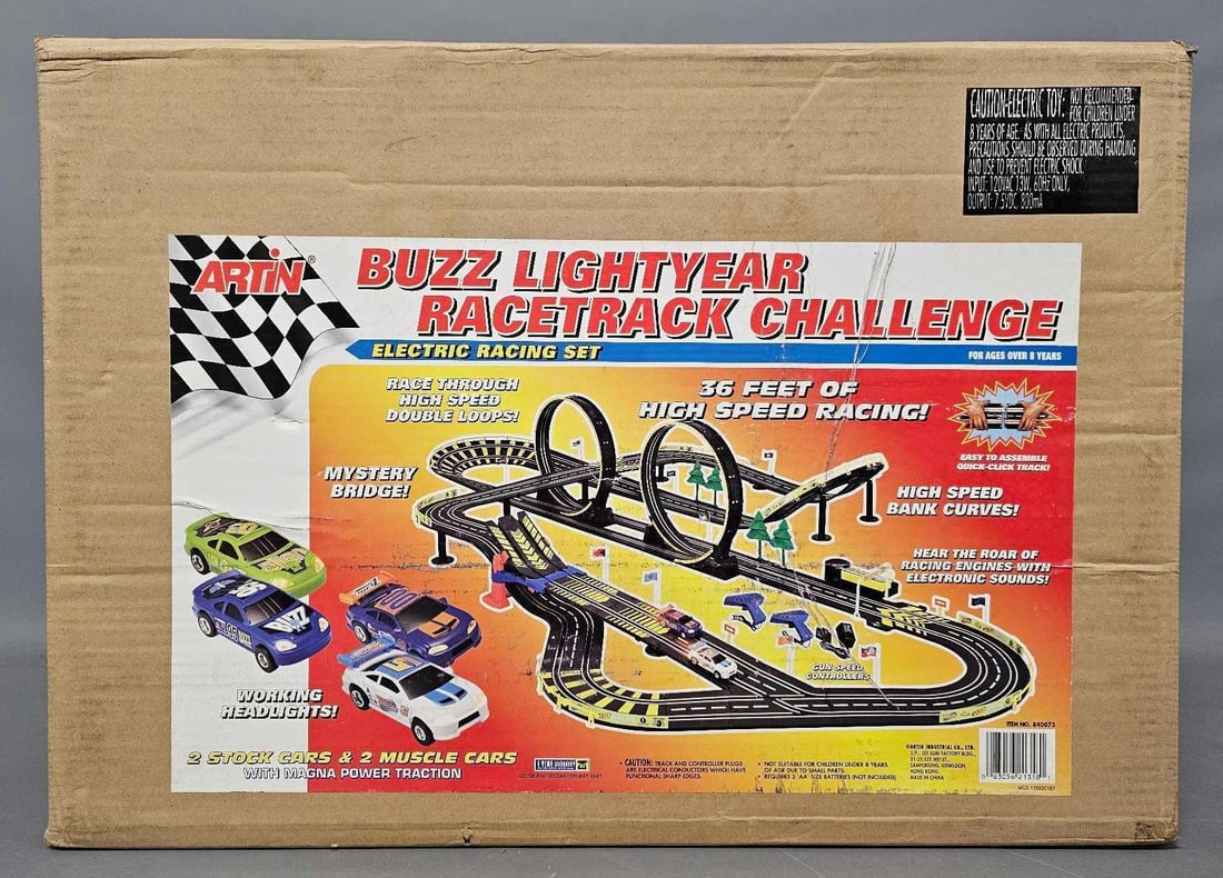 Factory Sealed Disney Catalog Artin Buzz Lightyear Race Track Challenge ...