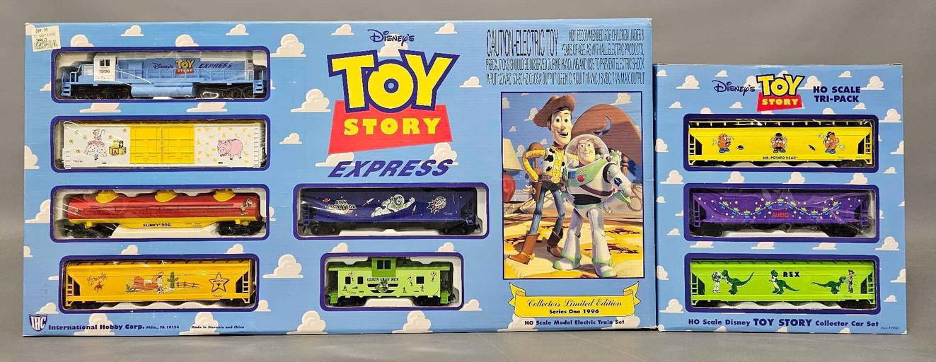 Factory Sealed Ihc Ho Scale Toy Story Train Set With Add On Cars