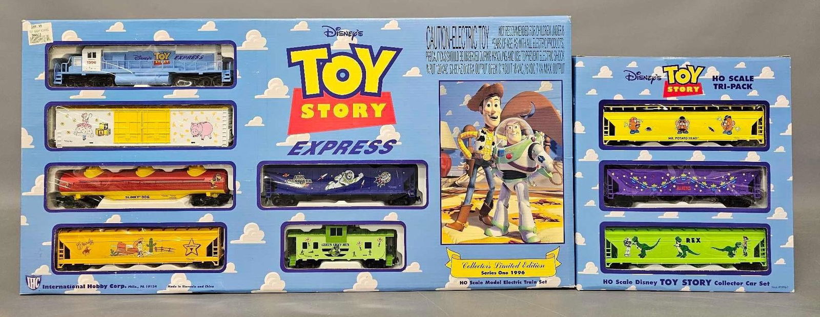 Factory Sealed Ihc Ho Scale Toy Story Train Set With Add On Cars Auction