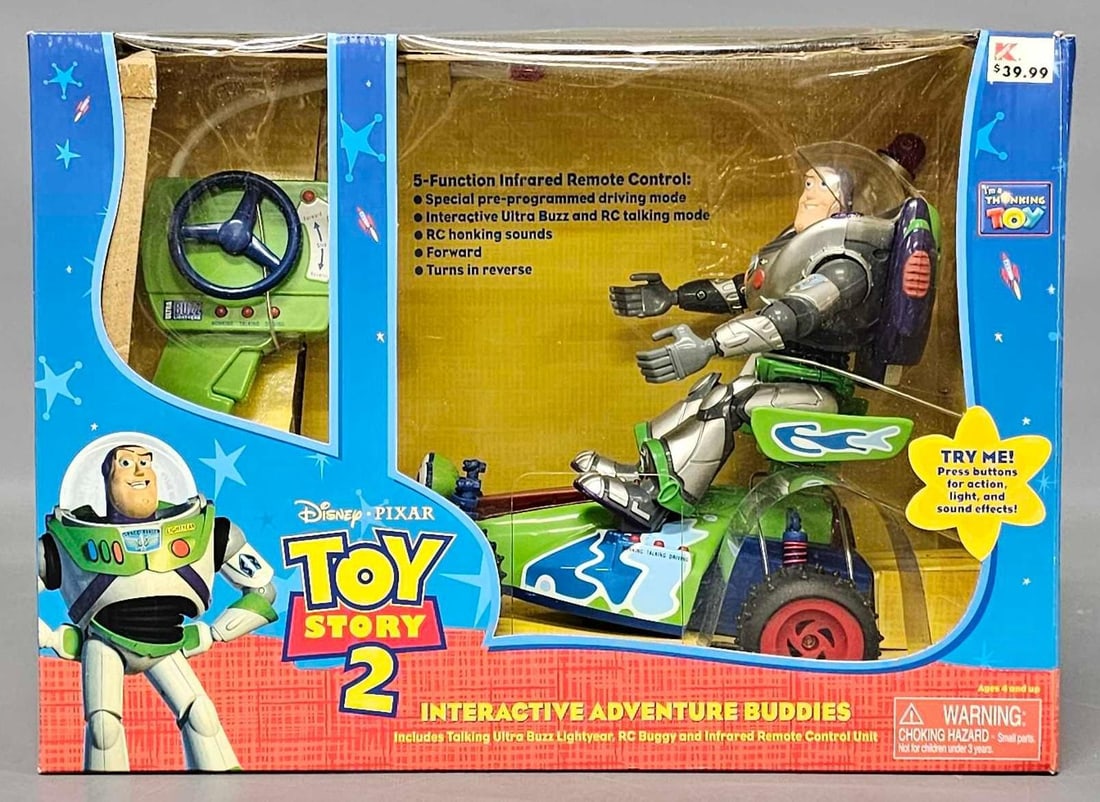 Factory Sealed Thinkway Toy Story 2 Interactive Adventure Buddies Rc ...