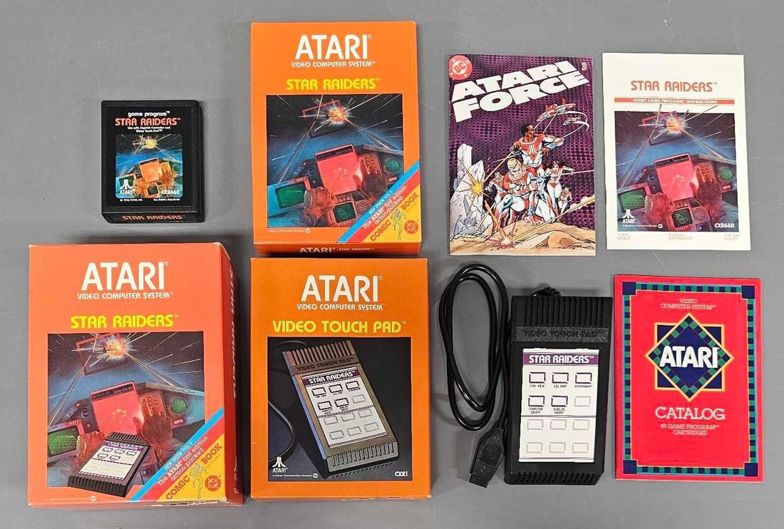Atari 2600 Star Raiders Game Cartridge With Original Box And ...