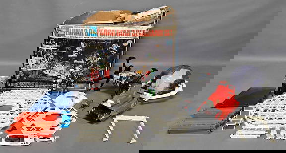 Mattel Matt Mason Space Crawler Set.