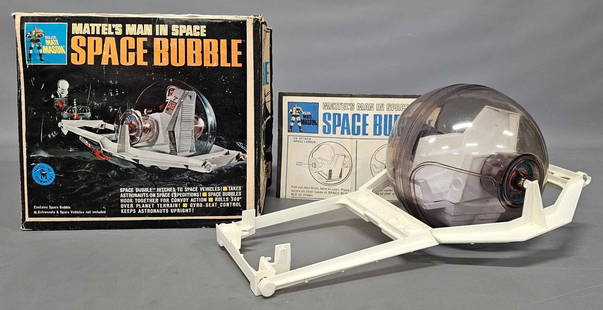 Mattel Matt Mason Space Crawler Set.