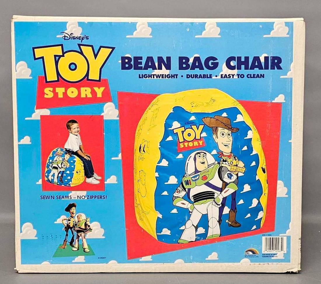 New Unused And Unopened Toy Story Woody And Buzz Lightyear Bean Bag ...