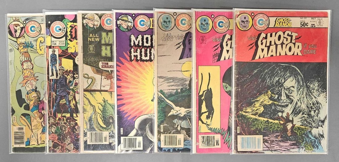 Seven Horror Comics Auction