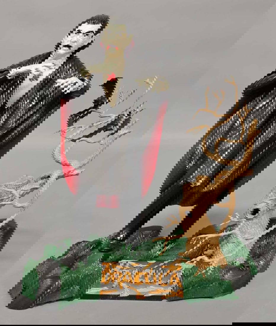 Built Up 1962 Aurora Dracula Model Kit Auction