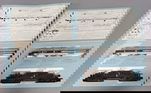 Proto 2000 E8/9 Frisco Diesel Locomotives Aa Units