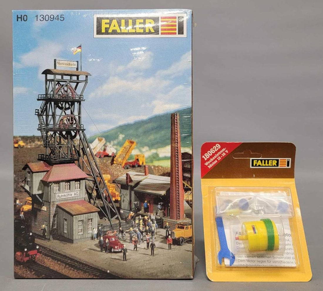 Factory Sealed Faller Ho Scale Mine Headgear Building Kit With Motor ...