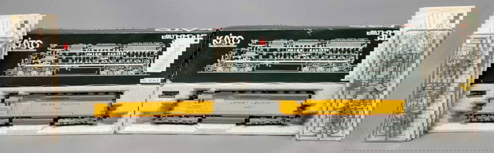 Two Kato Ho Scale Csx Sd70mac Diesel Locomotives In Original Boxes Auction