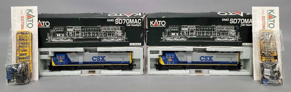 Two Kato Ho Scale Union Pacific Nw2 Diesel Switchers In Original Boxes ...