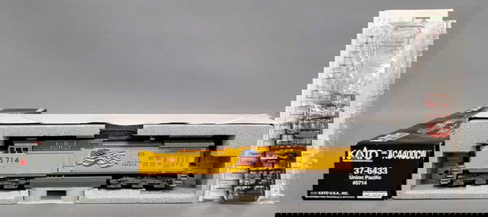 Two Kato Ho Scale Union Pacific Nw2 Diesel Switchers In Original Boxes ...