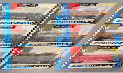 Four Walthers Ho Scale Passenger Cars In Original Boxes Auction