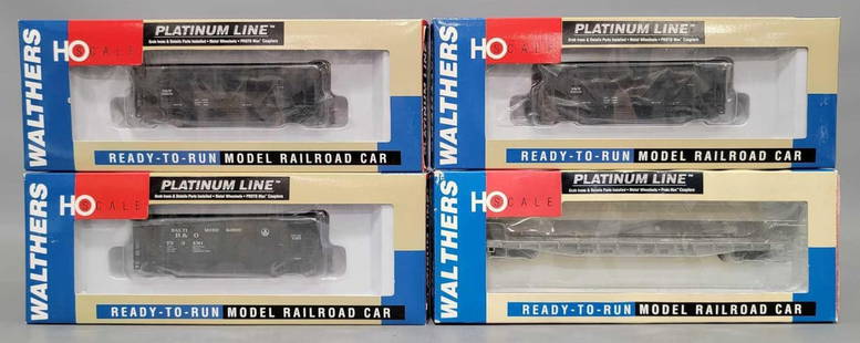 Three Walthers Ho Scale Box Cars In Original Boxes Auction