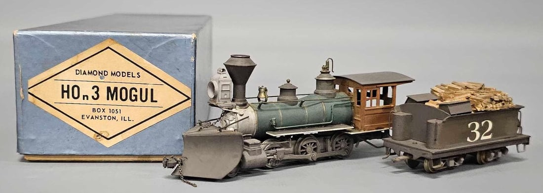 Custom Painted And Decorated Diamond Models Hon3 Brass 2-6-0 Mogul In ...