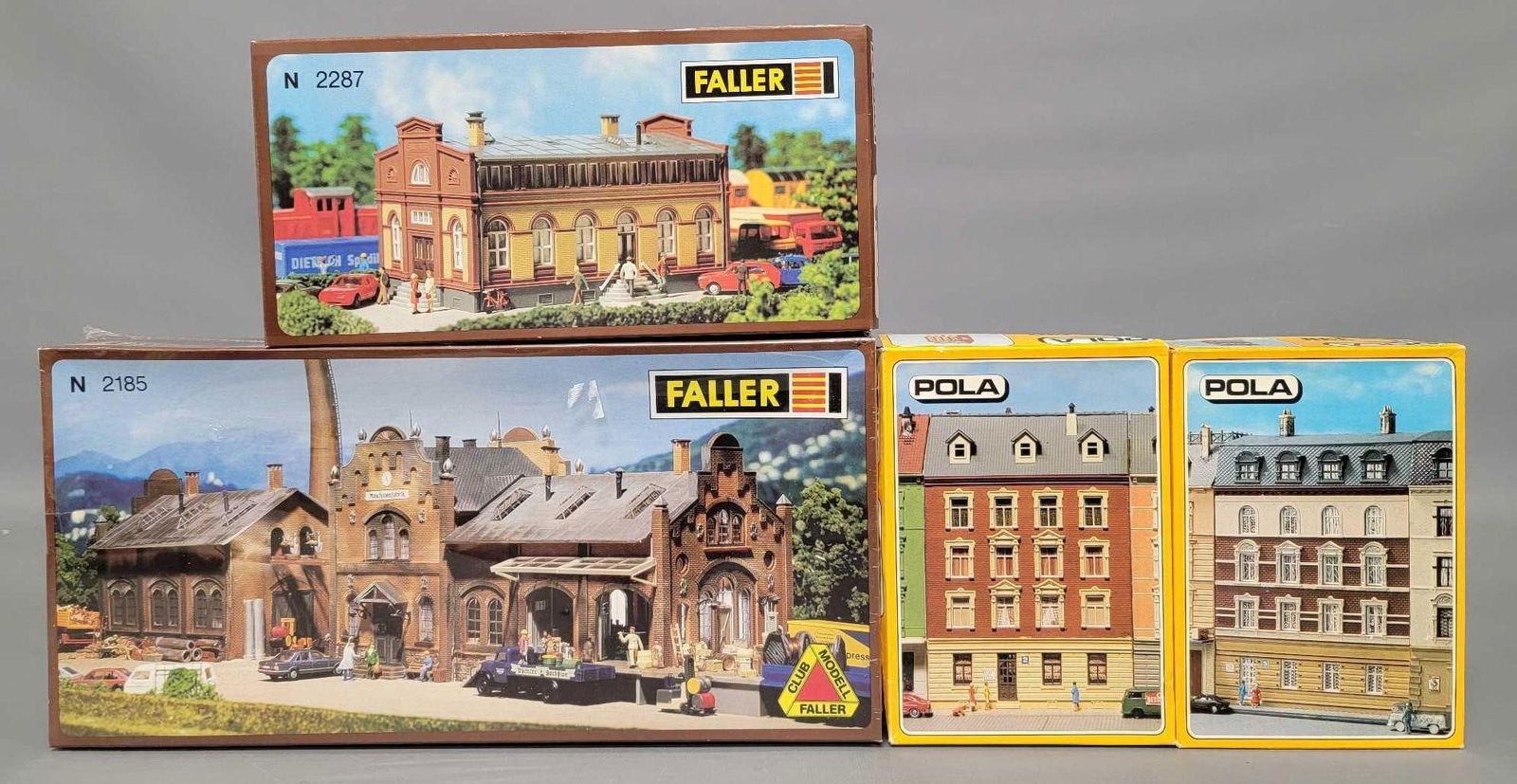 Four Pola And Faller N Scale Building Kits In Original Boxes Auction