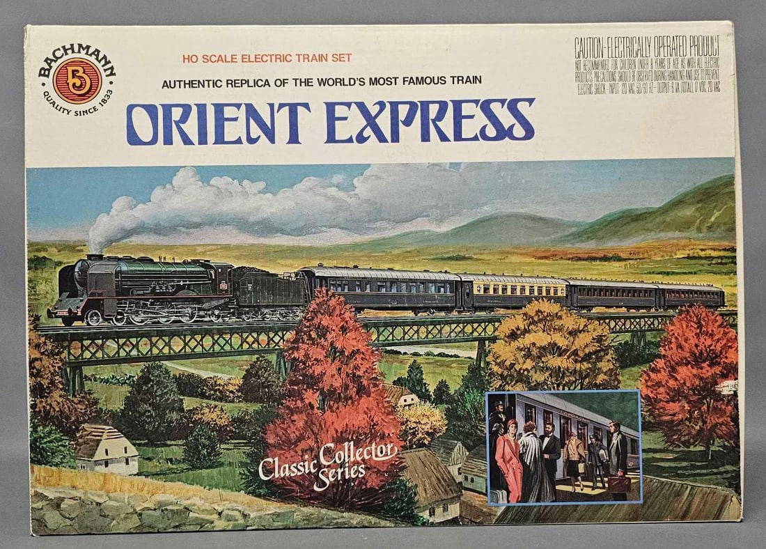 Bachmann Ho Scale Orient Express Steam Freight Set In Original Box 40 ...