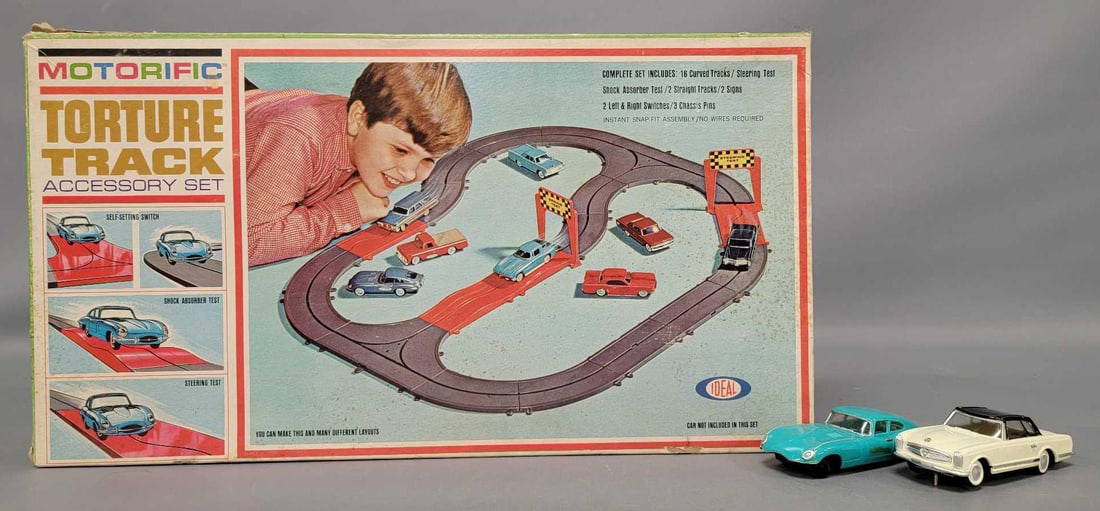 Ideal Motorific Accessory Set Torture Track In Original Box Auction