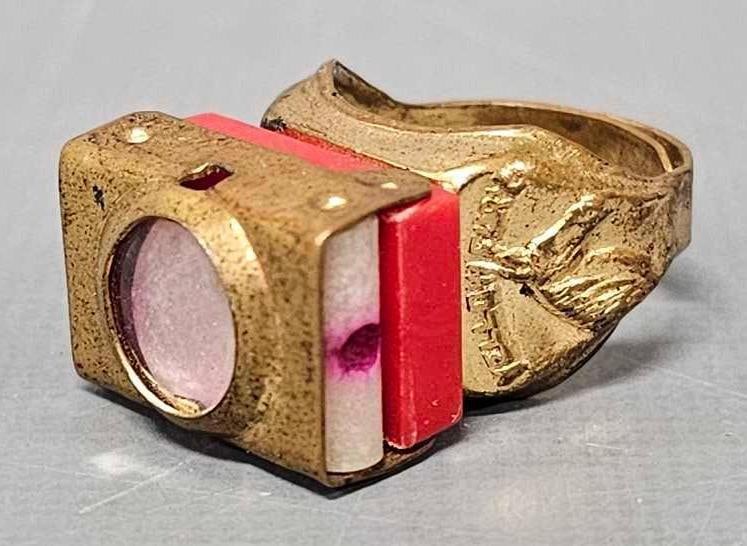 1949 Sky King Magni-glow Writing Ring Premium Auction