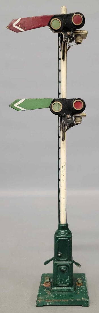 Ives Standard Gauge 301 Double Arm Manual Semaphore Auction