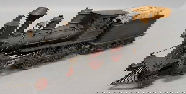 Unidentified O Scale Brass 4 6 0 Steam Locomotive With Tender And ...