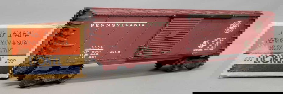 Factory Error Lionel Postwar O 6464-425 New Haven Box Car With Extra ...