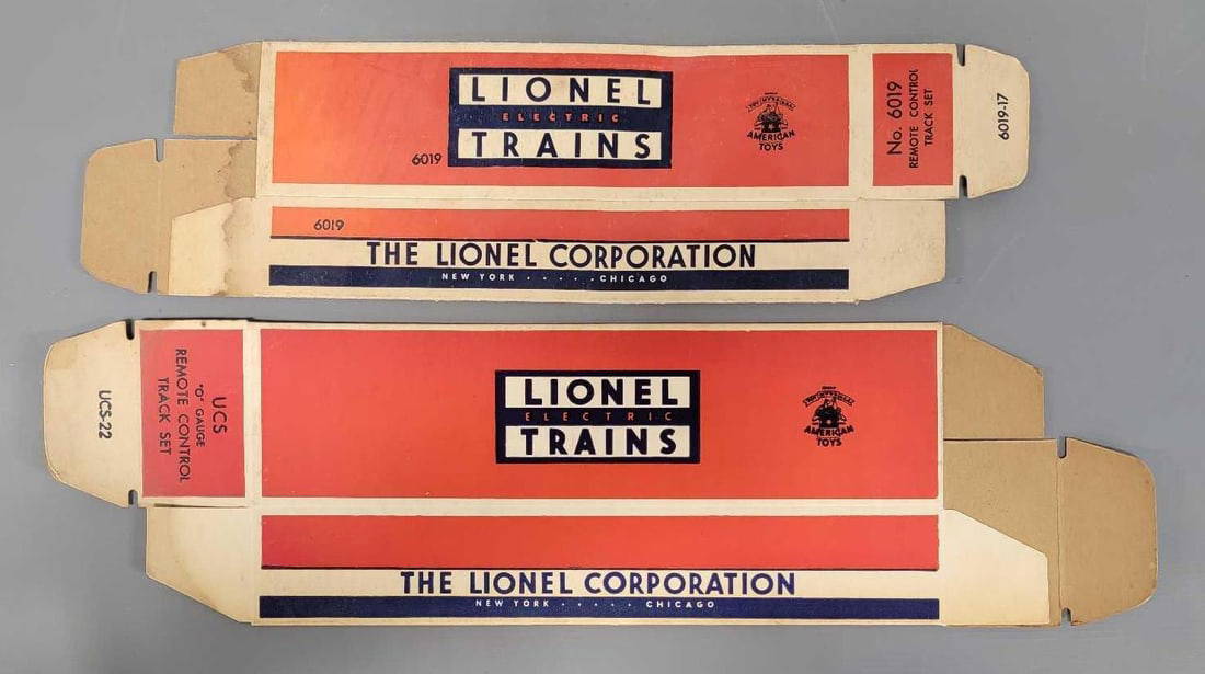 Two Lionel Postwar O Unfolded Rcs Track Set Original Boxes Only Auction