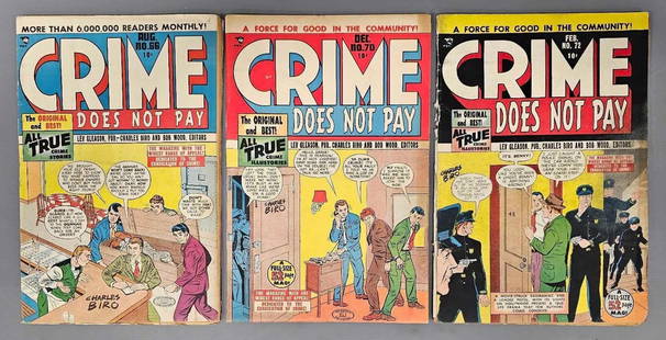 Three Golden Age Comics