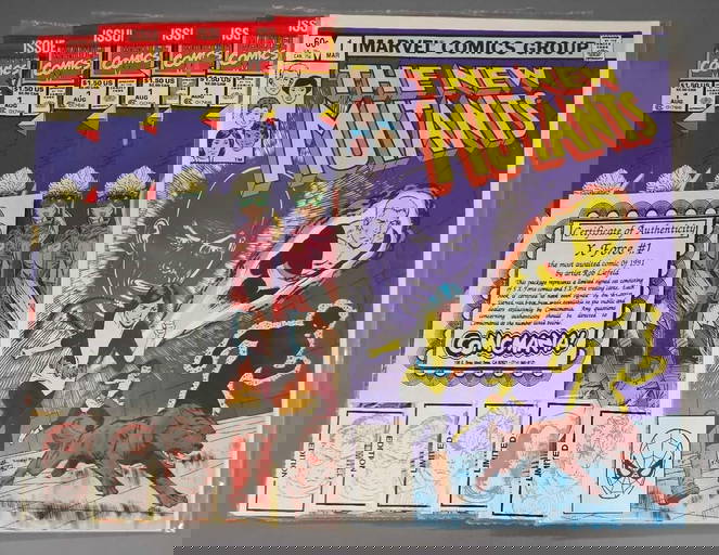 Six Marvel Mutant Comics