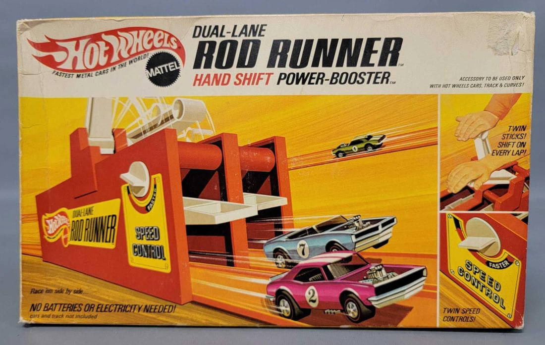 Redline Hot Wheels Dual Lane Rod Runner In Factory Sealed Box Auction