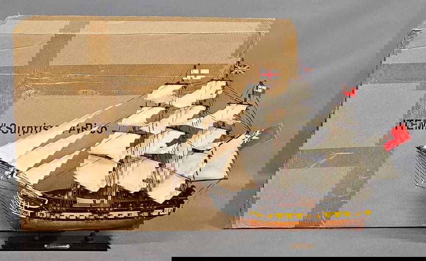 Wooden Built Up Hms Surprise Ship From Master And Commander