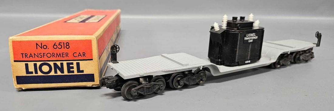 Lionel Postwar O 6518 Transformer Car In Original Box