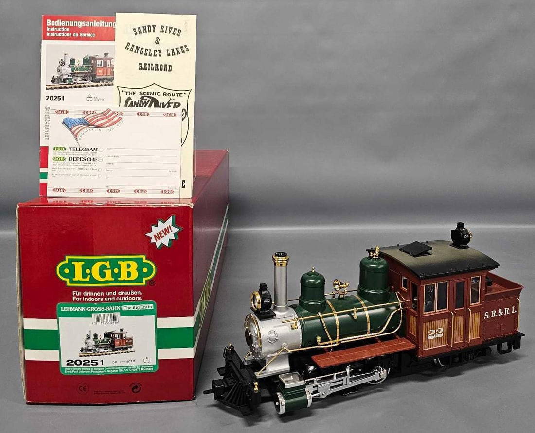 Lgb G Gauge 20251 Sandy River & Rangley Lakes Forney Steam Locomotive ...