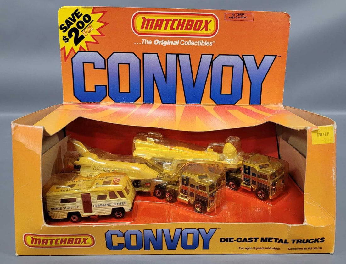 Matchbox Convoy Nasa Countdown In Unopened Original Box Auction