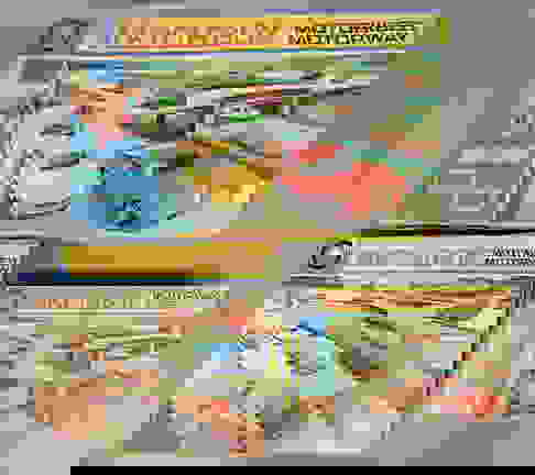 Matchbox Motorised Motorway M-1 M-2 E-2 Motorway Extension In Original ...