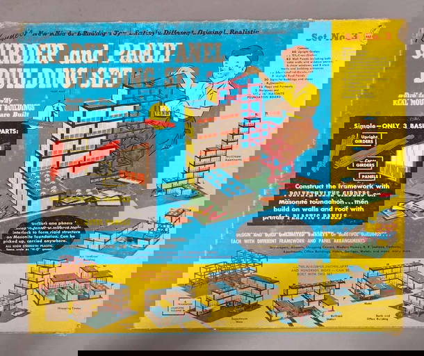 Kenners Girder And Panel Building Set In Original Box