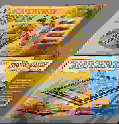 Group Of Two Matchbox Crash Game And Matchbox Traffic Game In Original ...