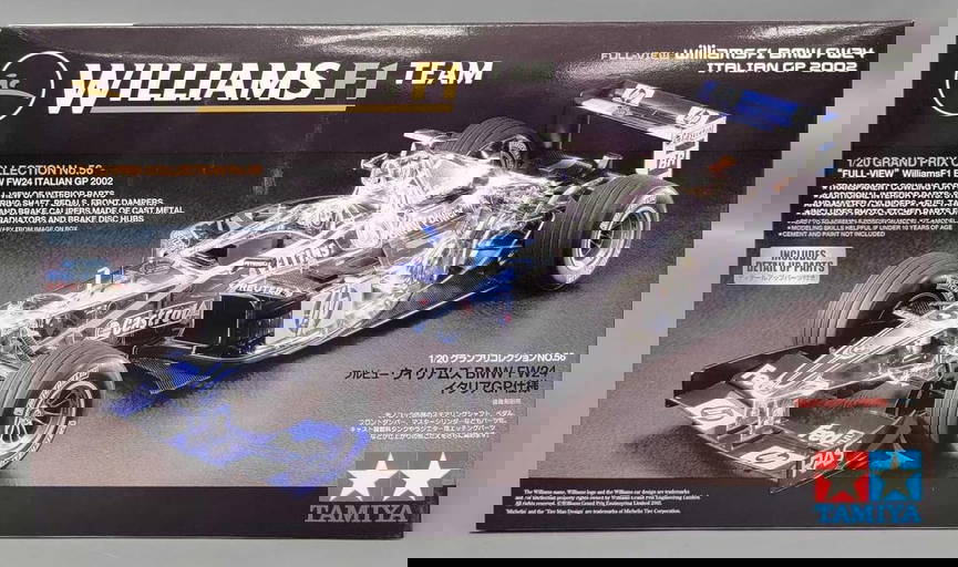 Tamiya 1/20 Williams F1 Team Bmw Fw24 Italian Gp 2002 In Original Box ...