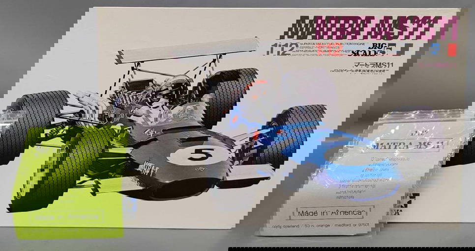 Tamiya 1/12 Matra Ms11 Big Scale 5 With Electric Motor In Original Box ...